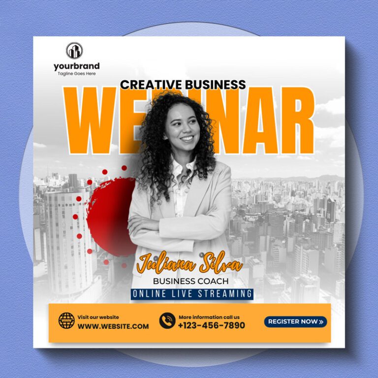 Animated Business Coach Flyer - Turnit Studio