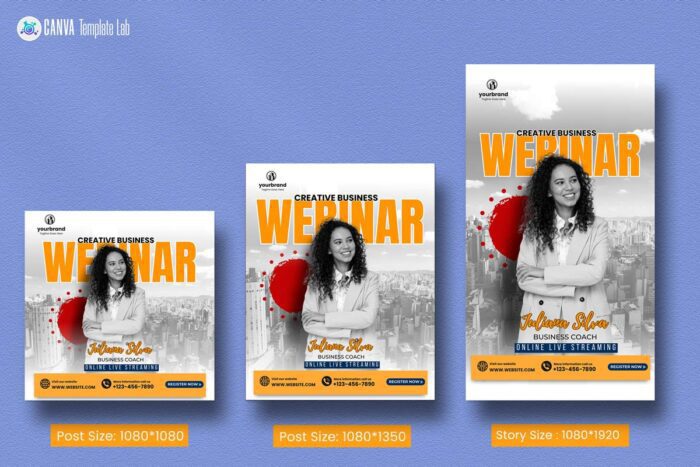 Animated Business Coach Flyer - Turnit Studio