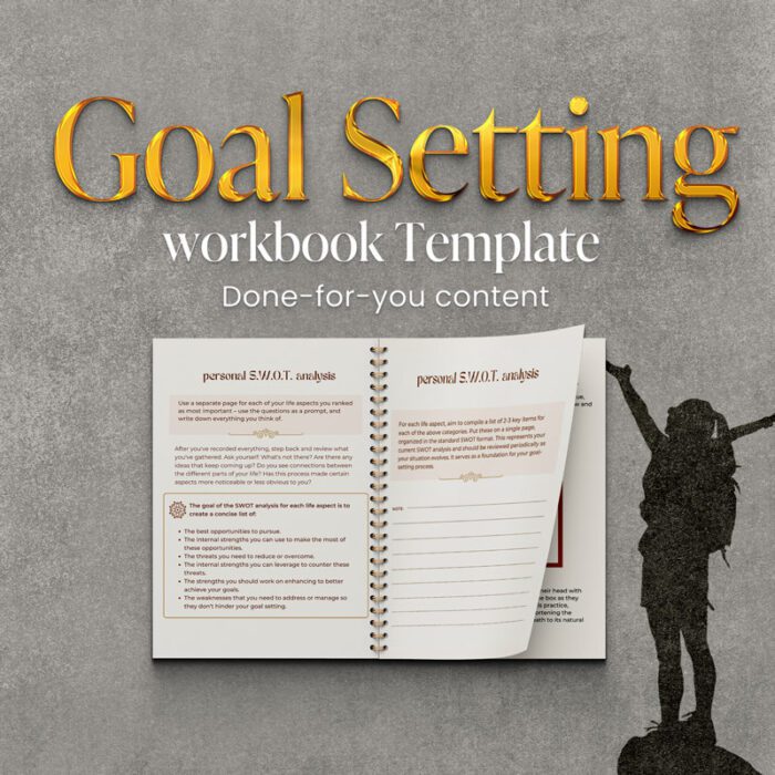 PLR Goal Setting Workbook Template - Turnit Studio