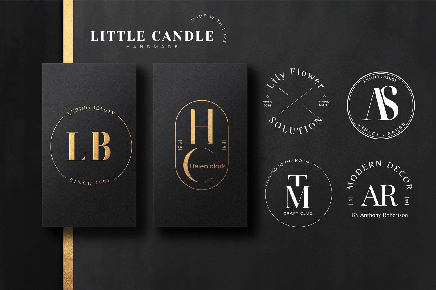7 Premade Canva Logo Templates - Turnit Studio